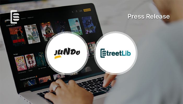 StreetLib annuncia la nuova partnership con Jundo